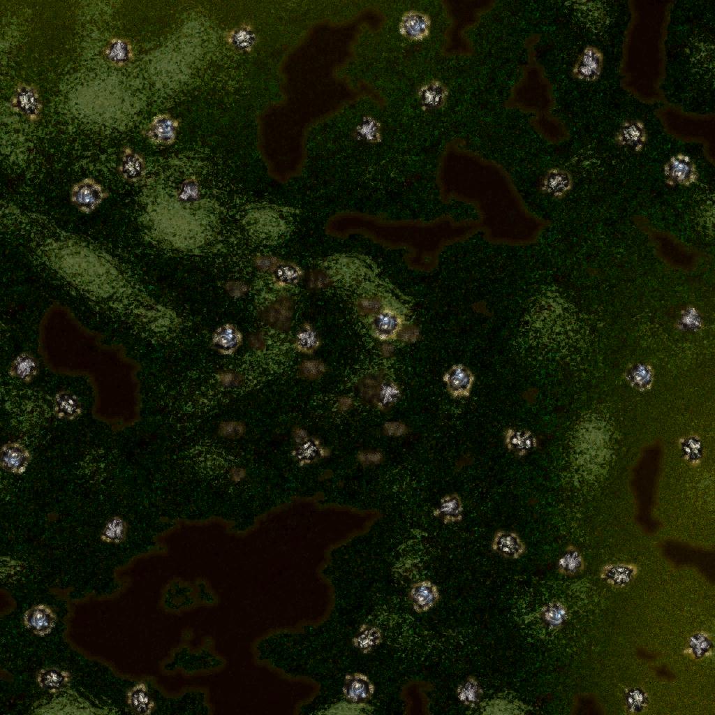 BlackLake_Swamp_v_1 map - Zero-K